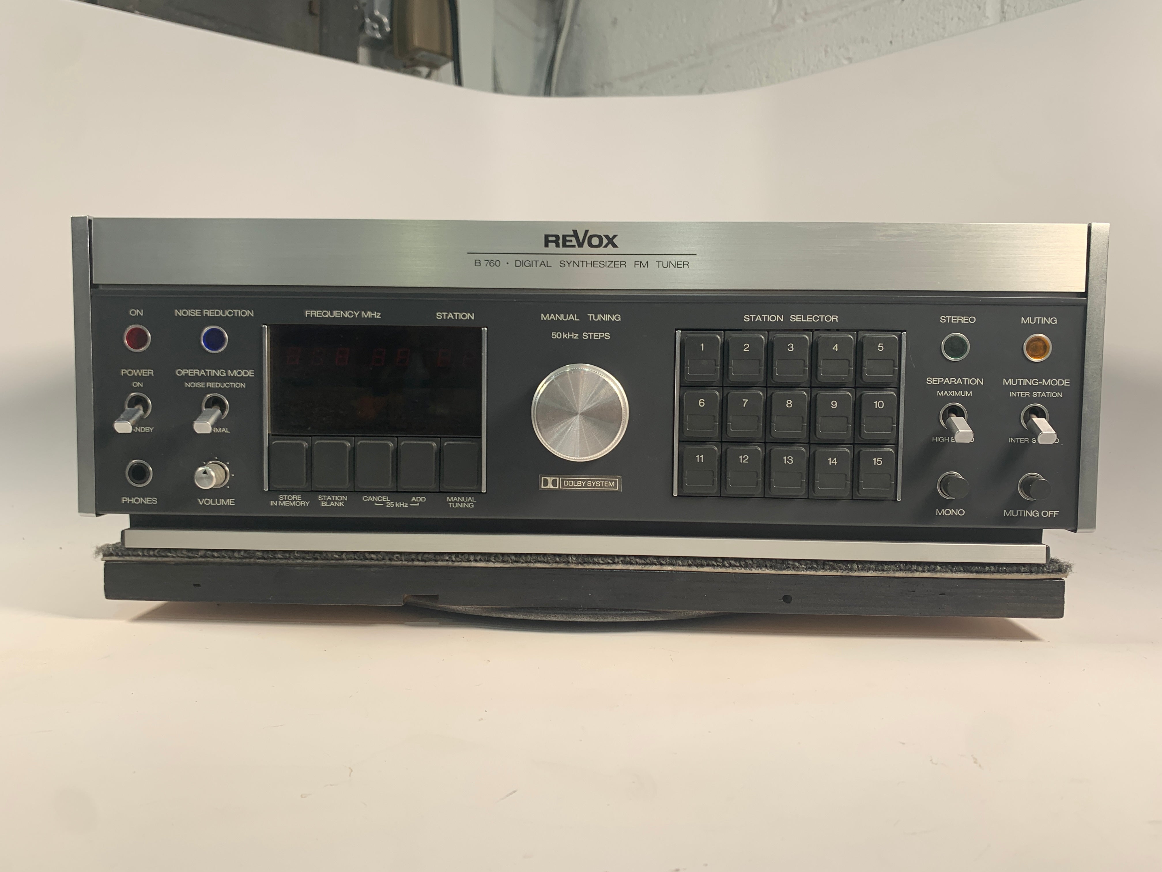Revox B760 Digital Synthesizer FM Tuner – Record Mart HiFi