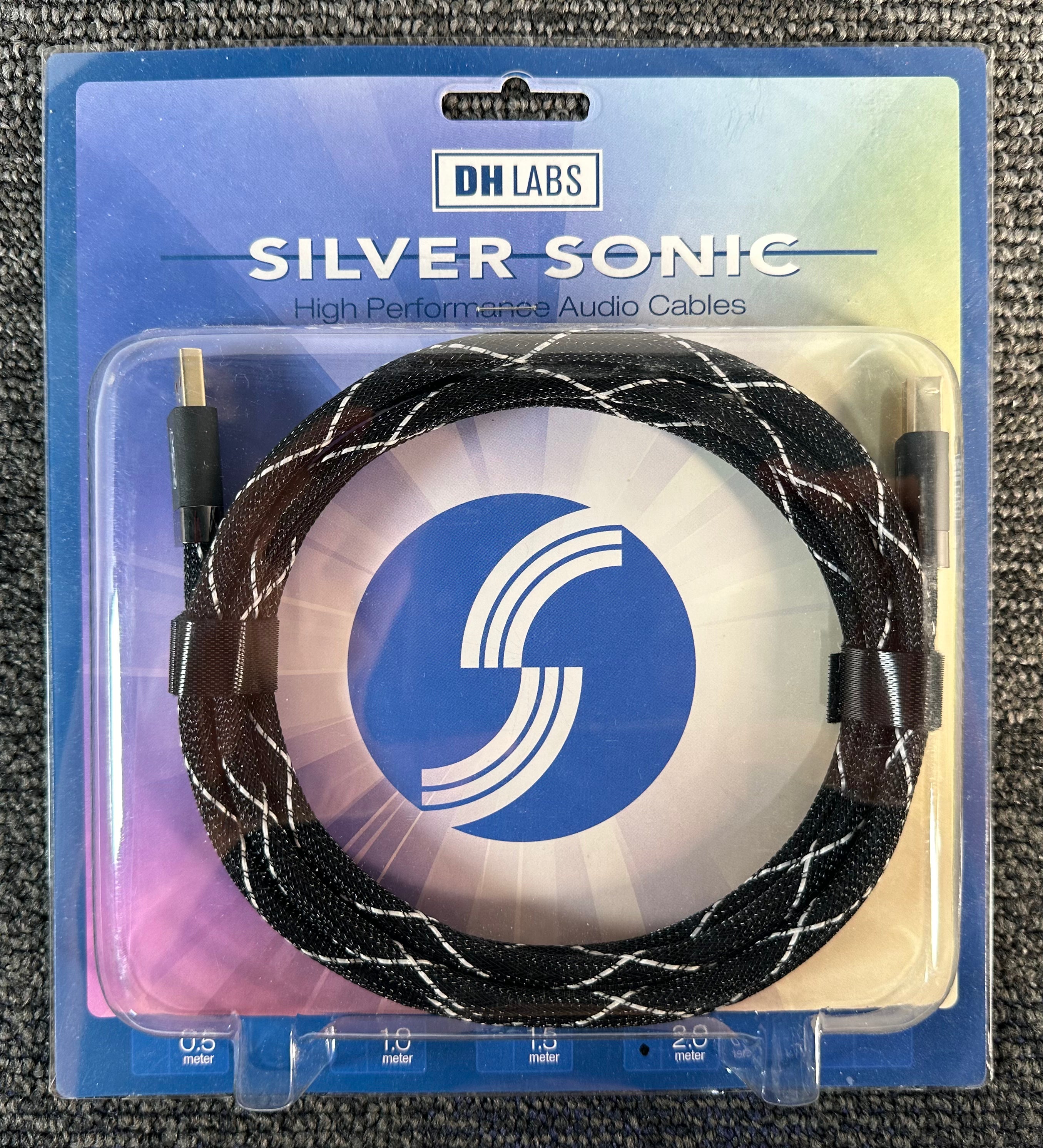 DH Labs Silver Sonic USB Cable 2 Meter – Record Mart HiFi