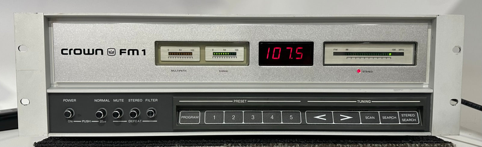Crown FM1 Vintage Stereo FM Tuner – Record Mart HiFi