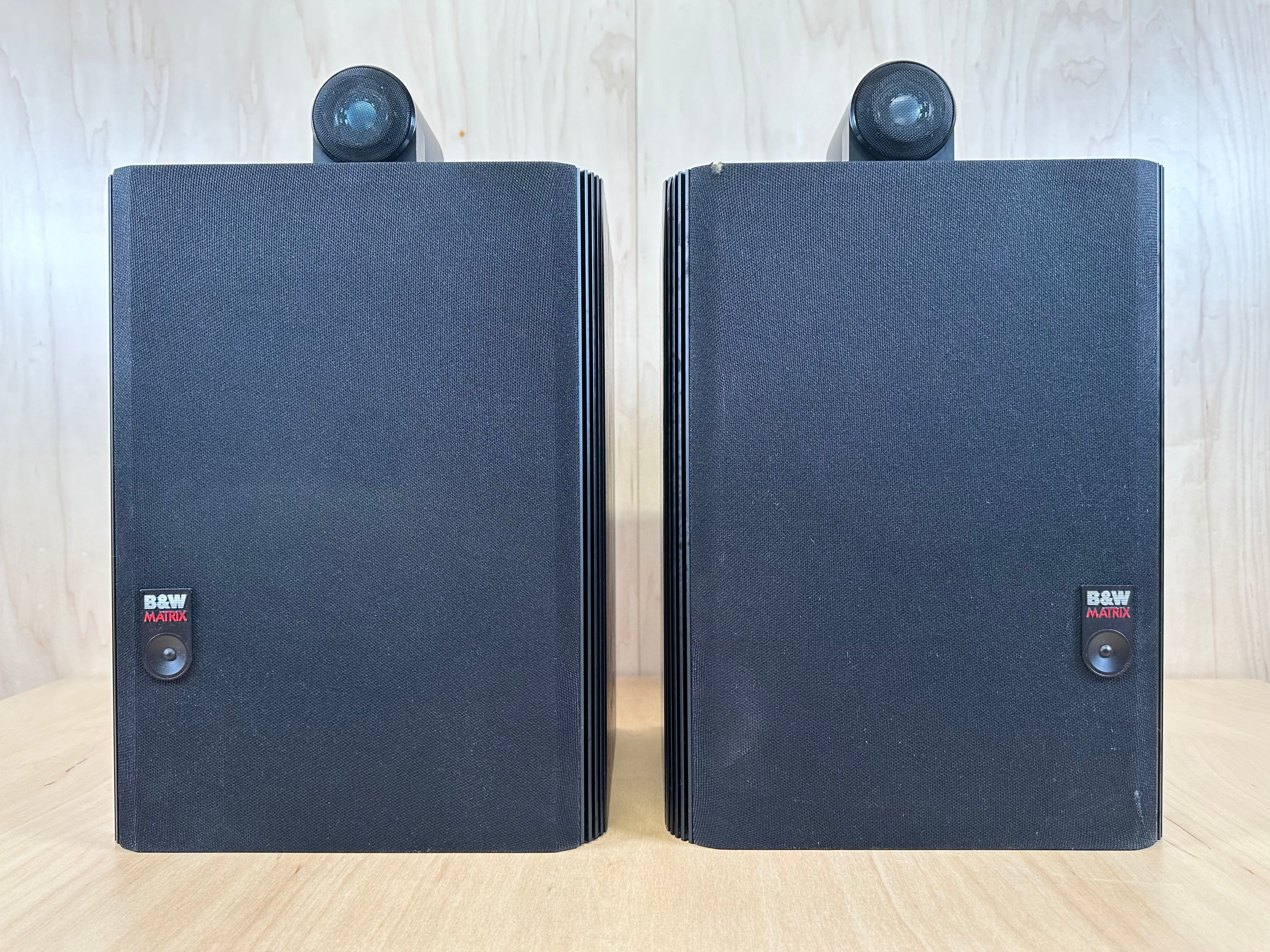 B&W Bowers & Wilkins Matrix 805 Speakers w/consecutive serial numbers ...