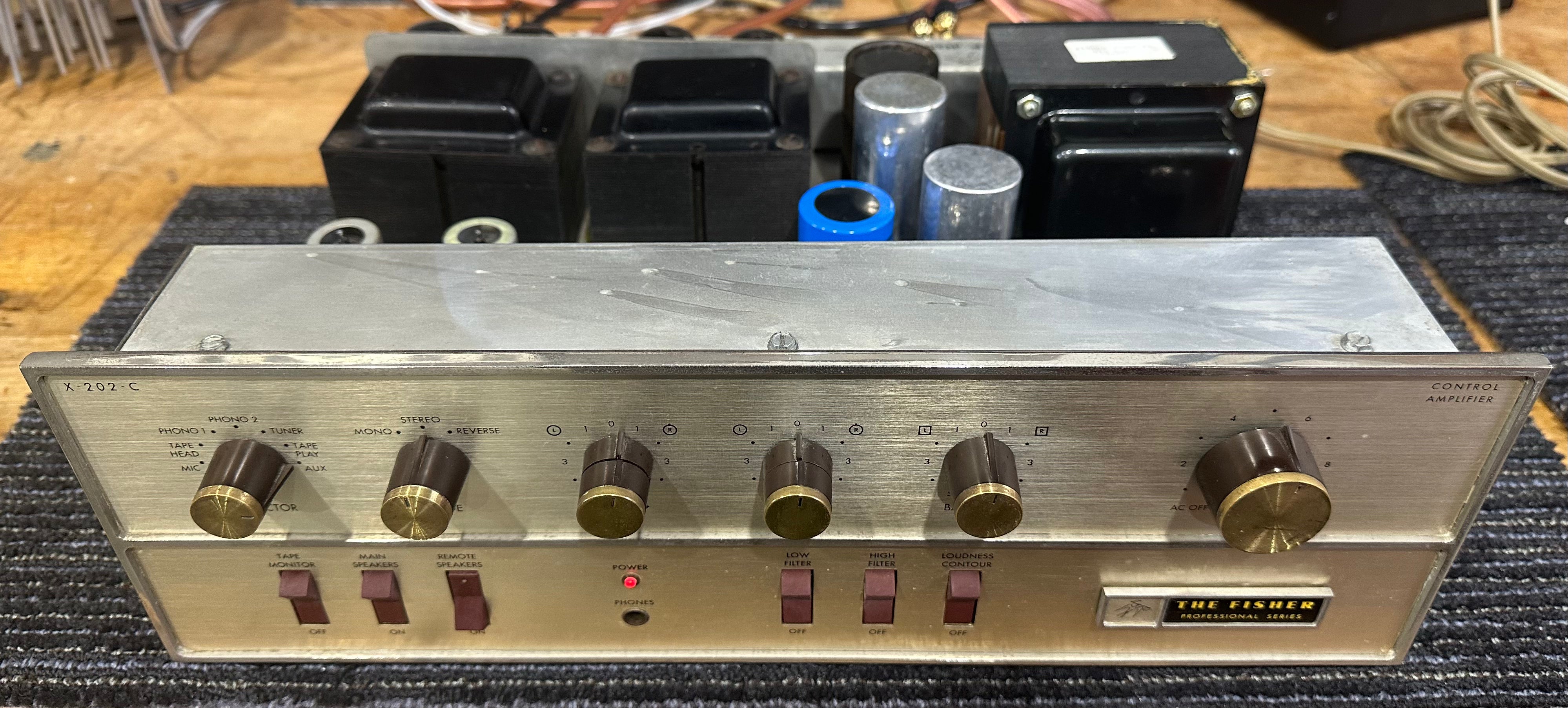 Fisher X-202-C Integrated Tube Amplifier – Record Mart HiFi