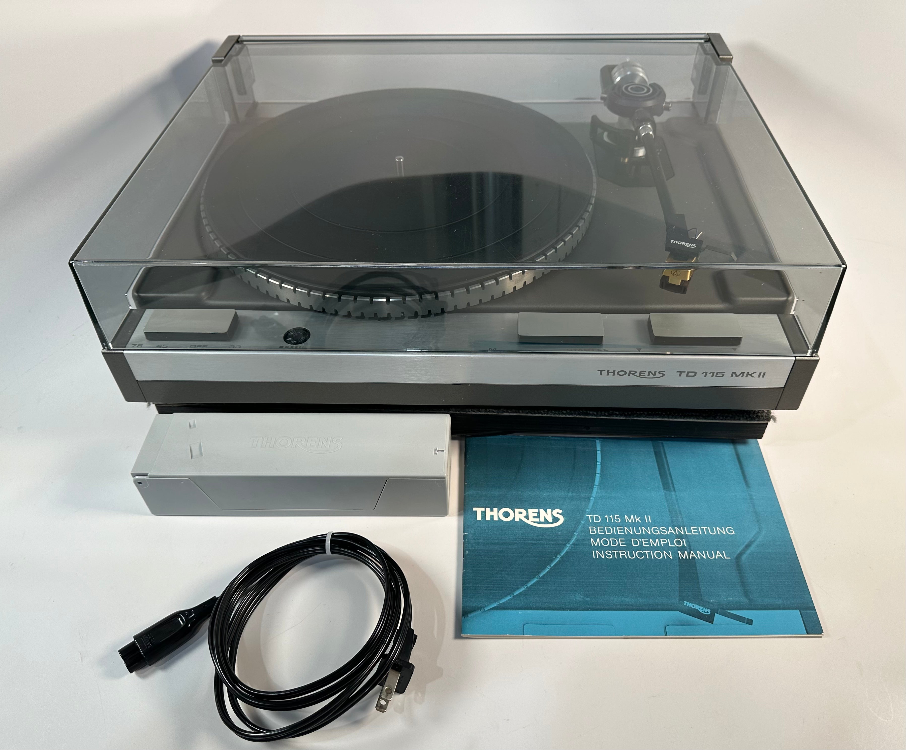 Thorens TD 115 MKii Turntable – Record Mart HiFi