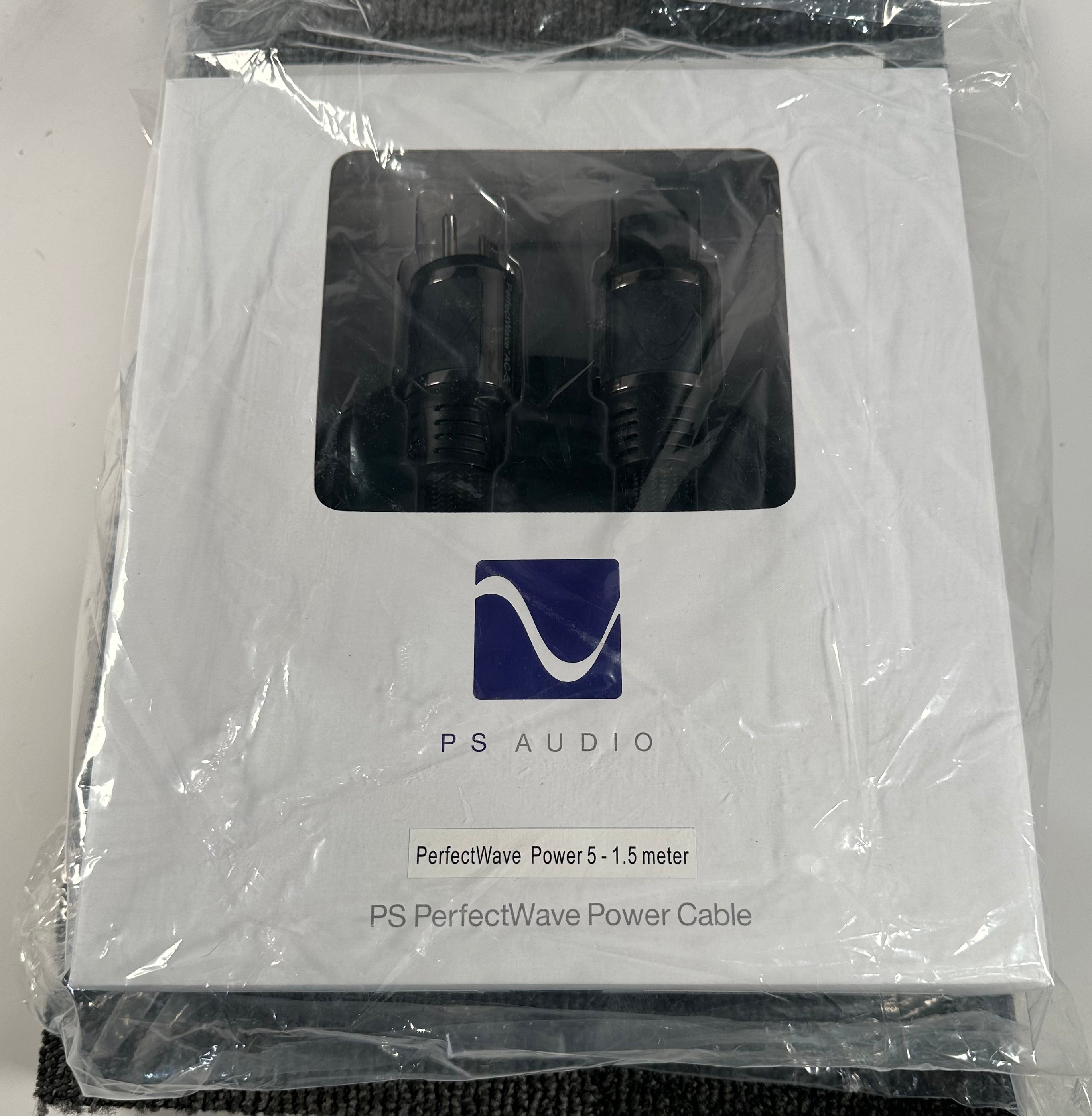 PS Audio PerfectWave Power 5 cable 1.5m AC5 new in box US power cord ...