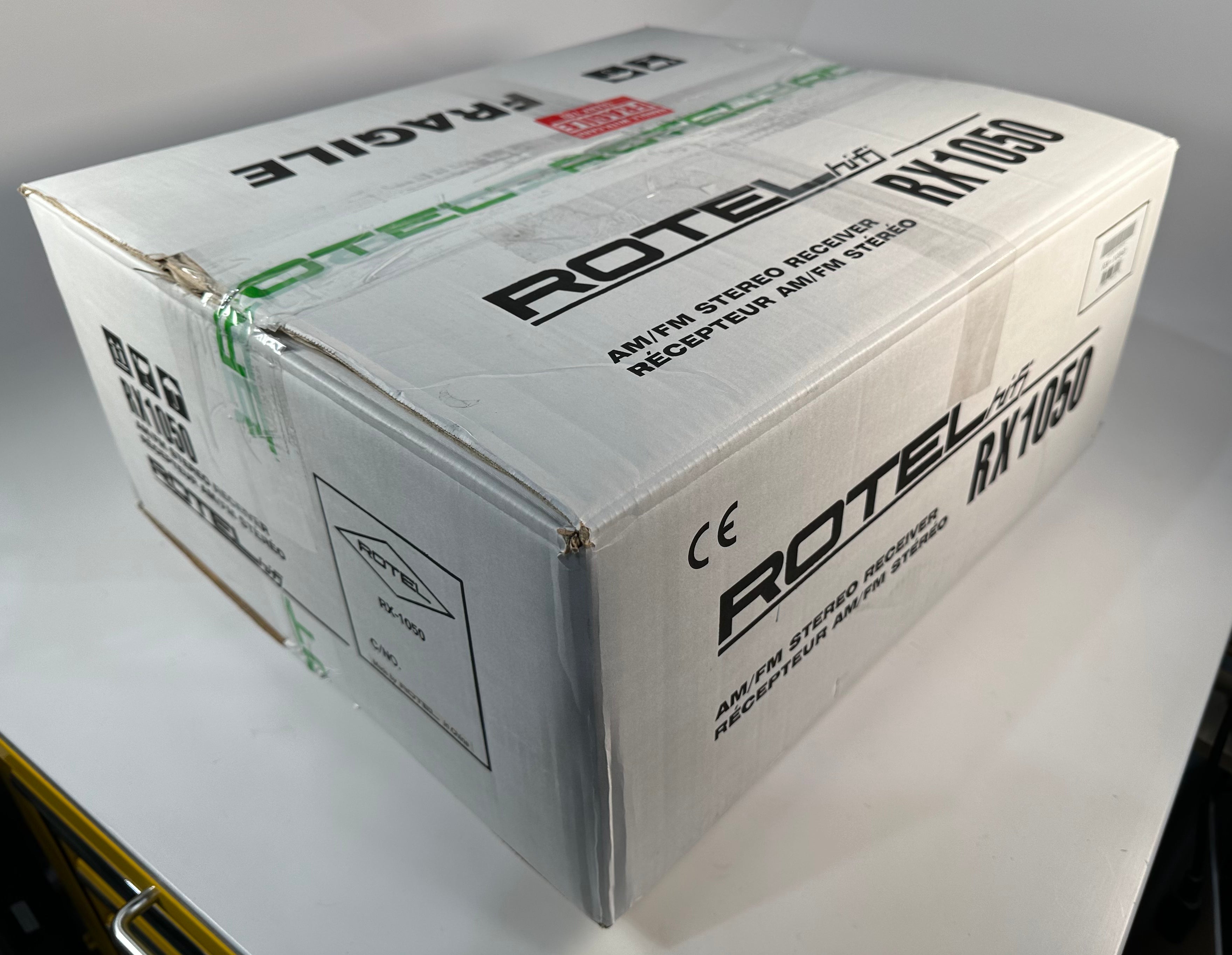 Rotel RX-1050 AM/FM Stereo Receiver w/Phono Remote Box Bundle – Record ...