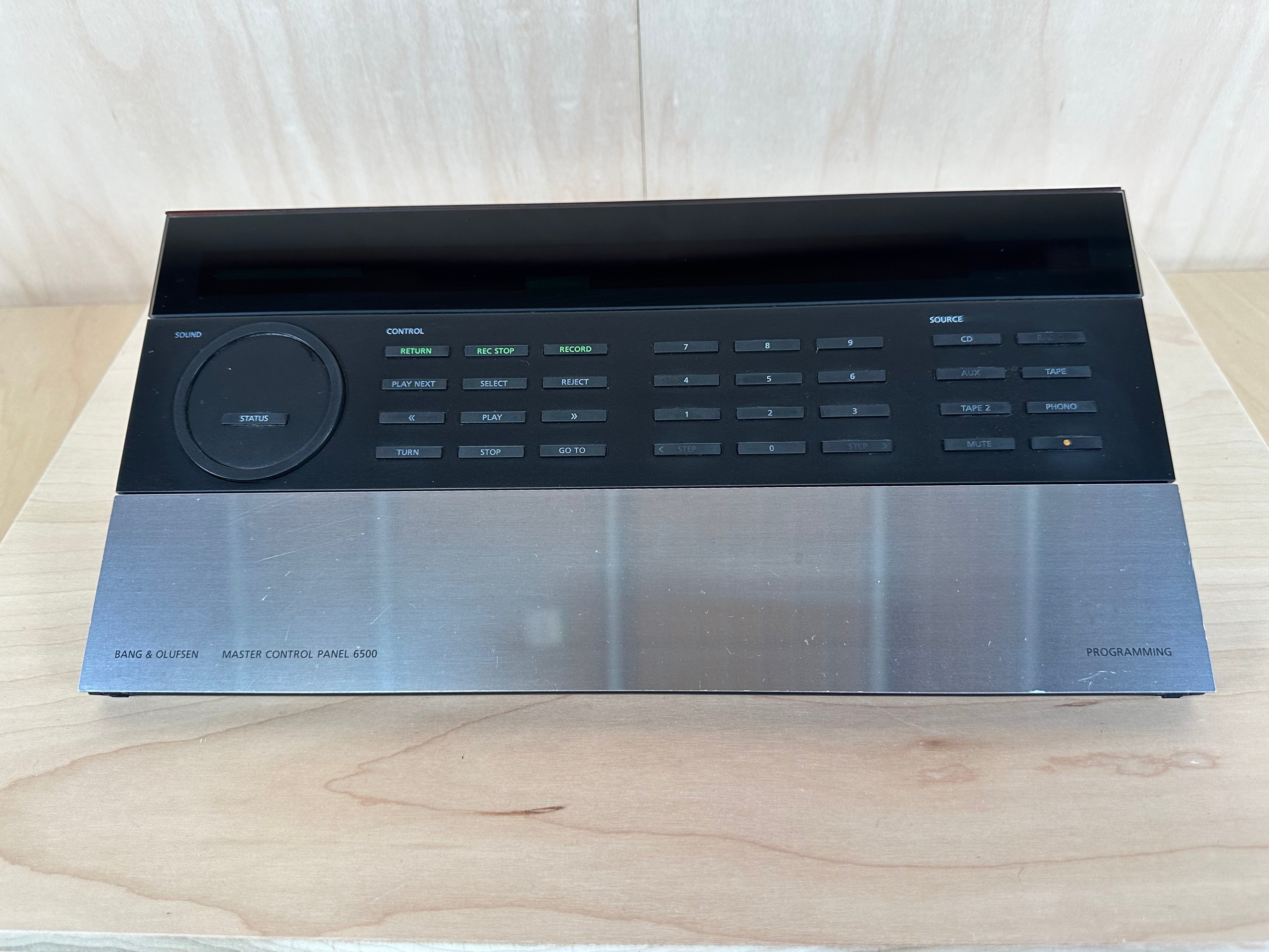 B&O Bang & Olufsen Master Control Panel 6500 – Record Mart HiFi