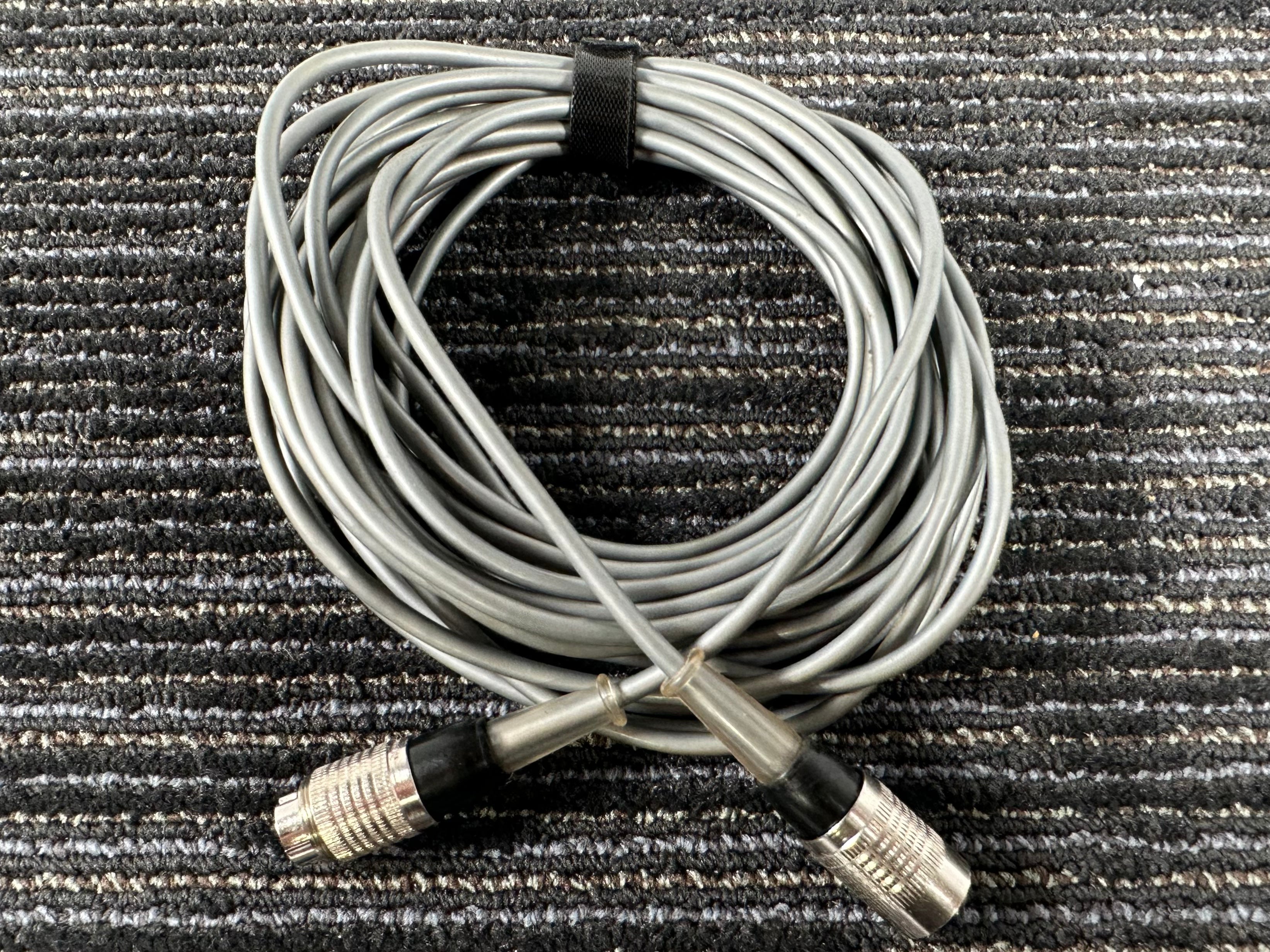 Tuchel Vingtage 3 Pin 24' Microphone Cable Male/Female West German Sen ...