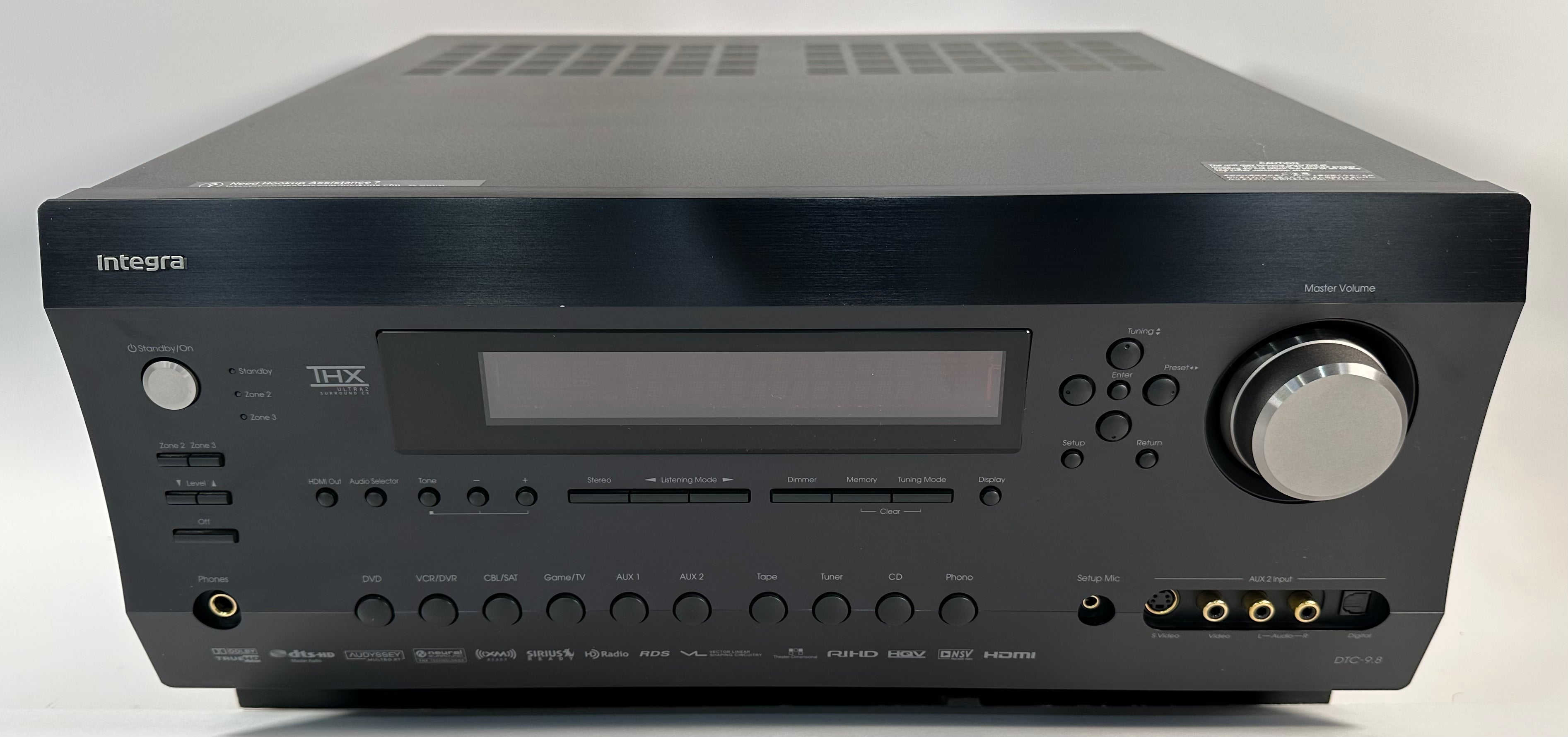 Integra DTC-9.8 Pre-Amp AV Controller THX Dolby True HD DTS-HD HDMI w ...