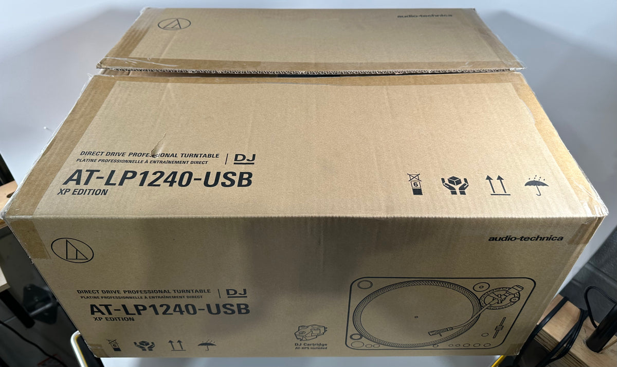 Audio Technica AT-LP1240-USB XP Edition DJ Turntable w/AT-XP5 Cartridg – Record Mart HiFi