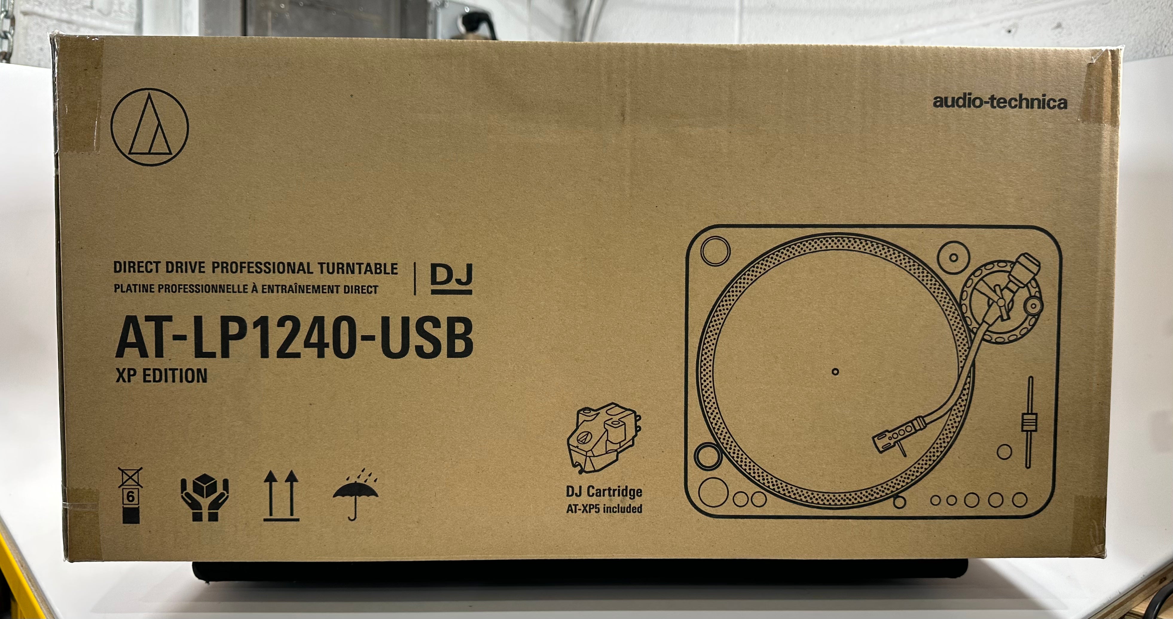 Audio Technica AT-LP1240-USB XP Edition DJ Turntable w/AT-XP5 Cartridg ...