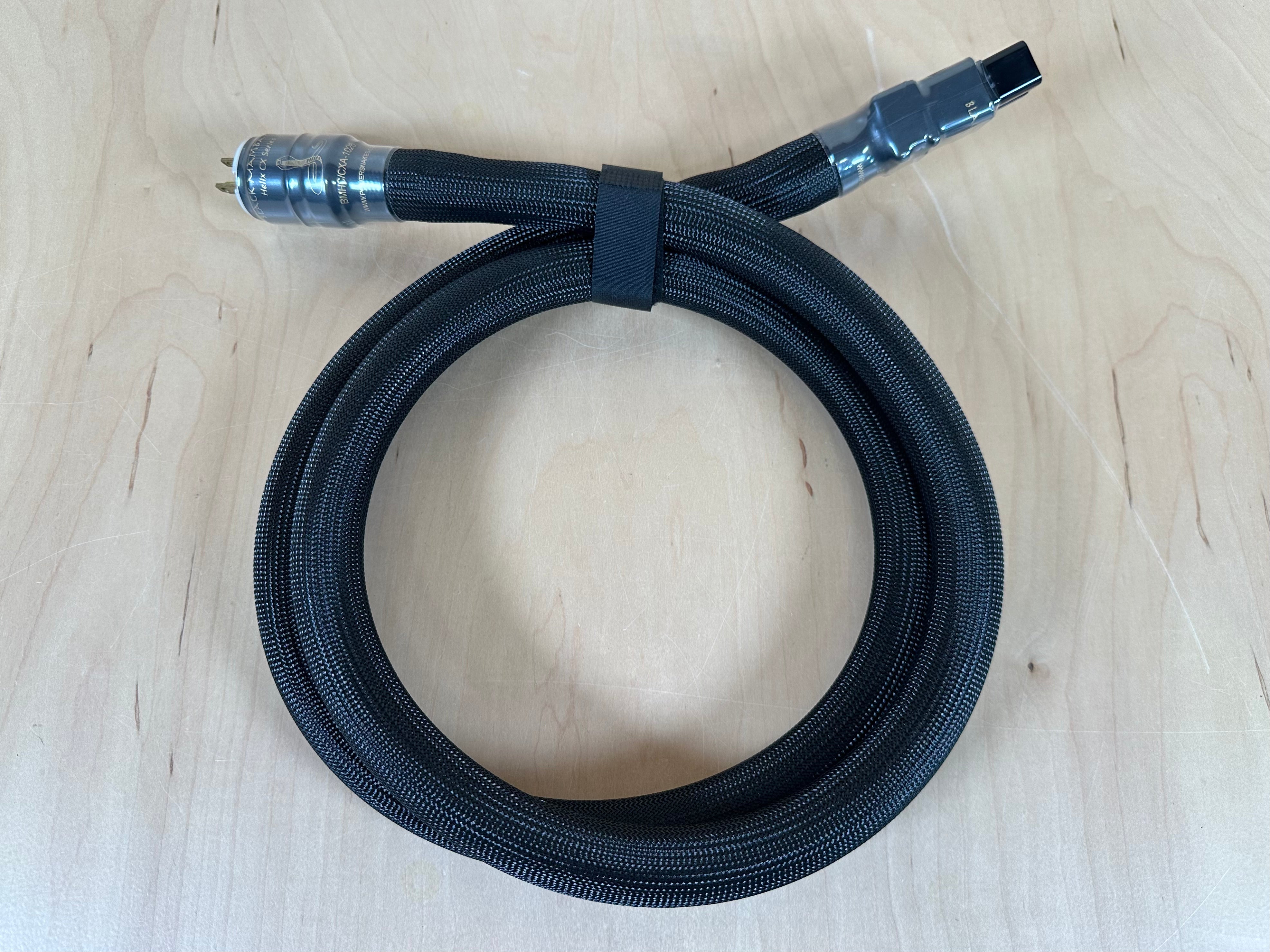 Shunyata Research Black Mamba HC Helix CX Series C19 AC Cord 1.75 Mete ...
