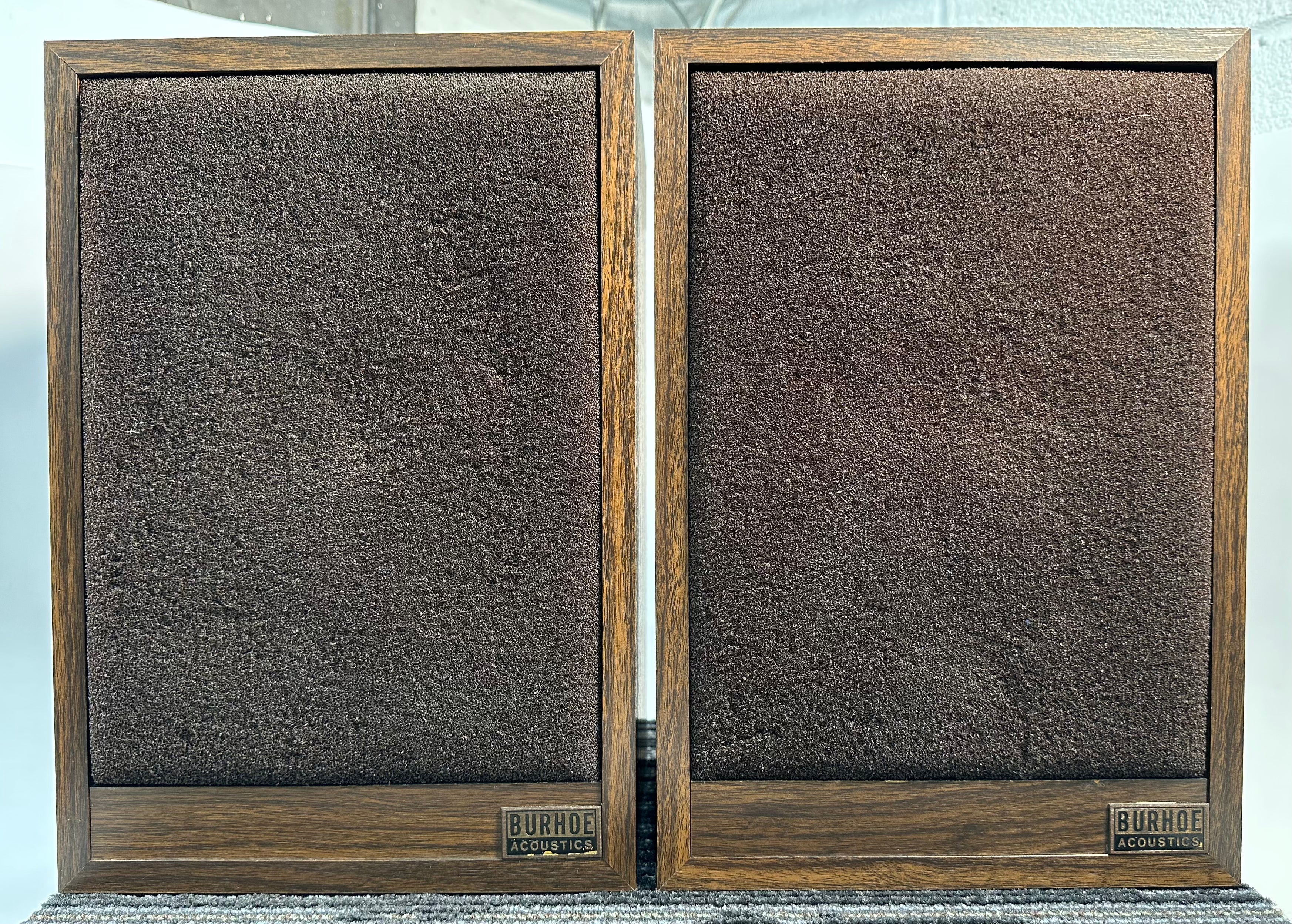 Burhoe Acoustics Crimson Burhoe Speakers – Record Mart HiFi