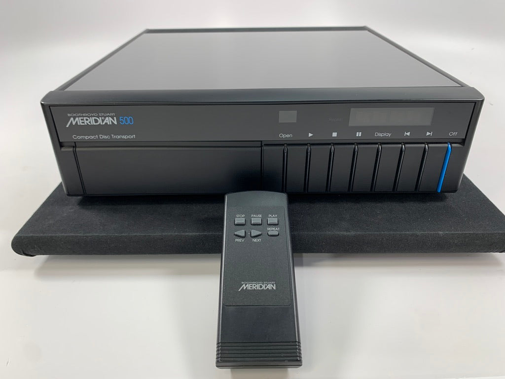 Meridian 500 MKII CD Transport with Remote – Record Mart HiFi