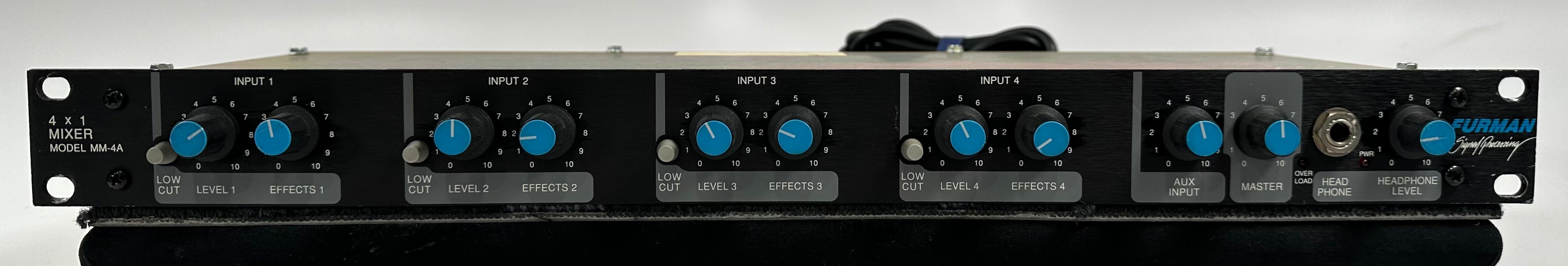 Furman Model MM-4A 4x1 Mixer – Record Mart HiFi