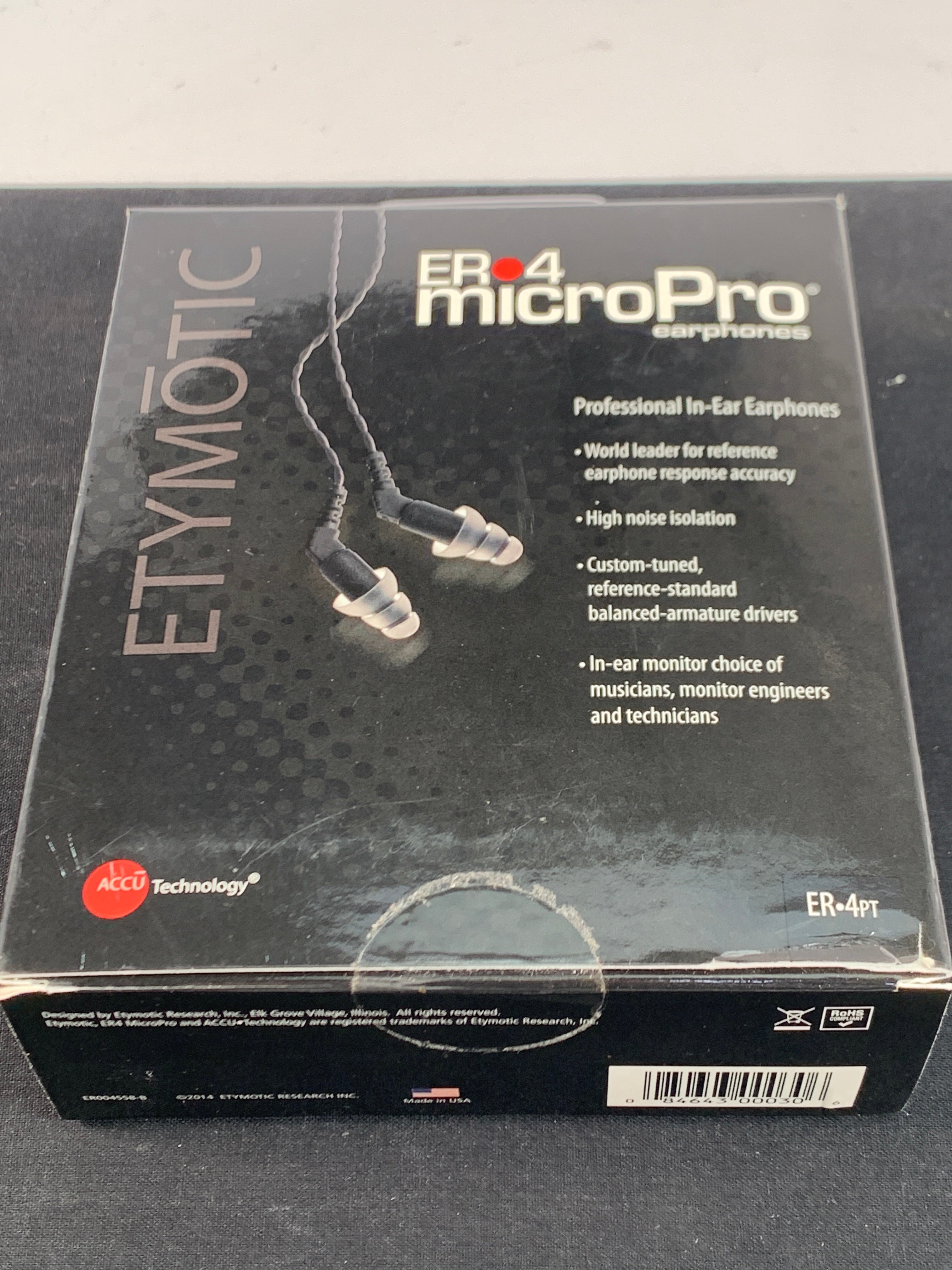 Etymotic ER4-PT Micro Pro In Ear Monitors – Record Mart HiFi