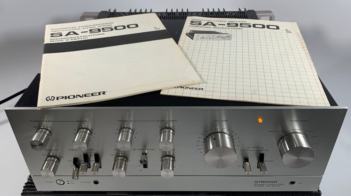 Pioneer SA-9500 Integrated Amplifier – Record Mart HiFi
