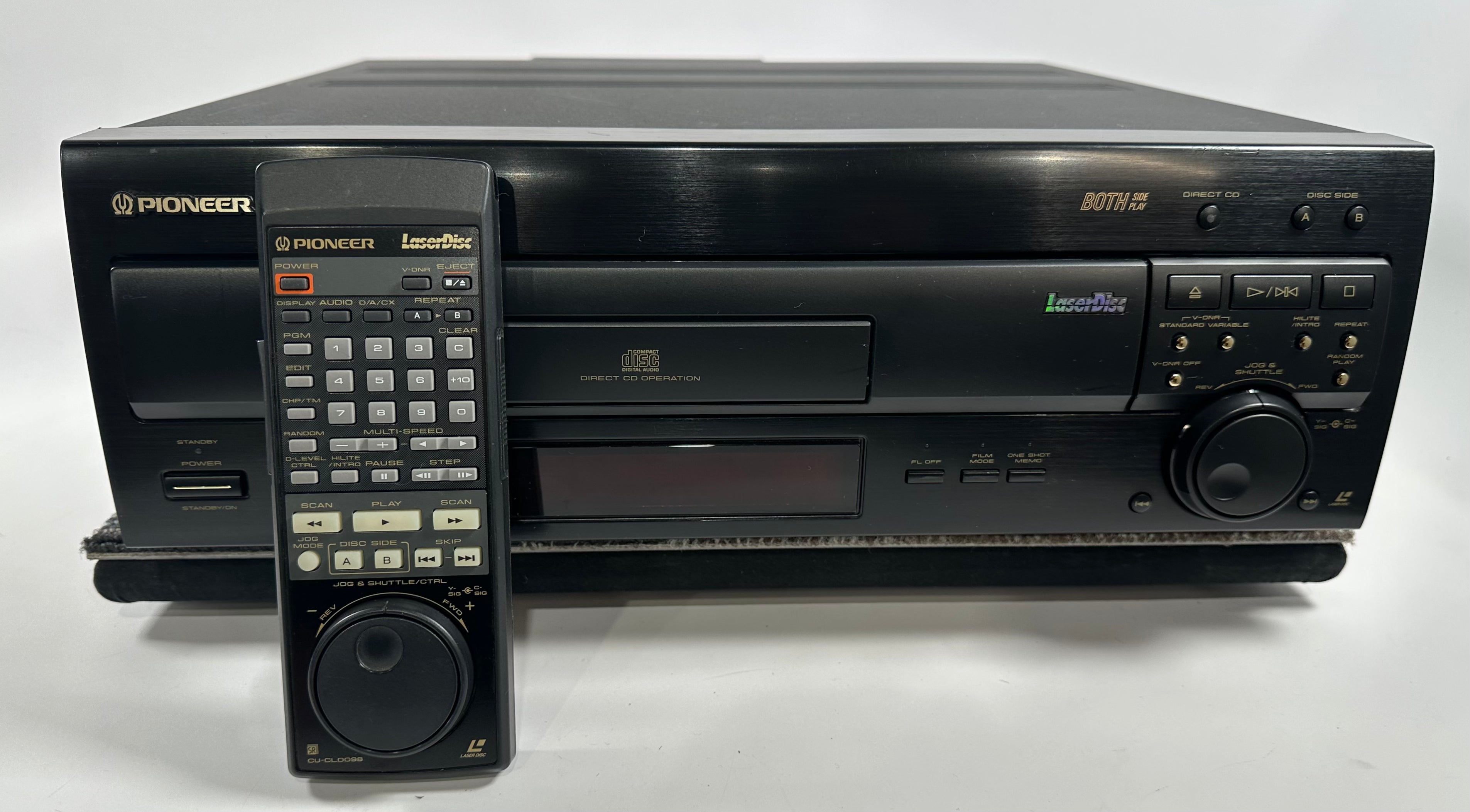 Pioneer CLD-D703 CD CDV Laserdisc Player w/Remote – Record Mart HiFi