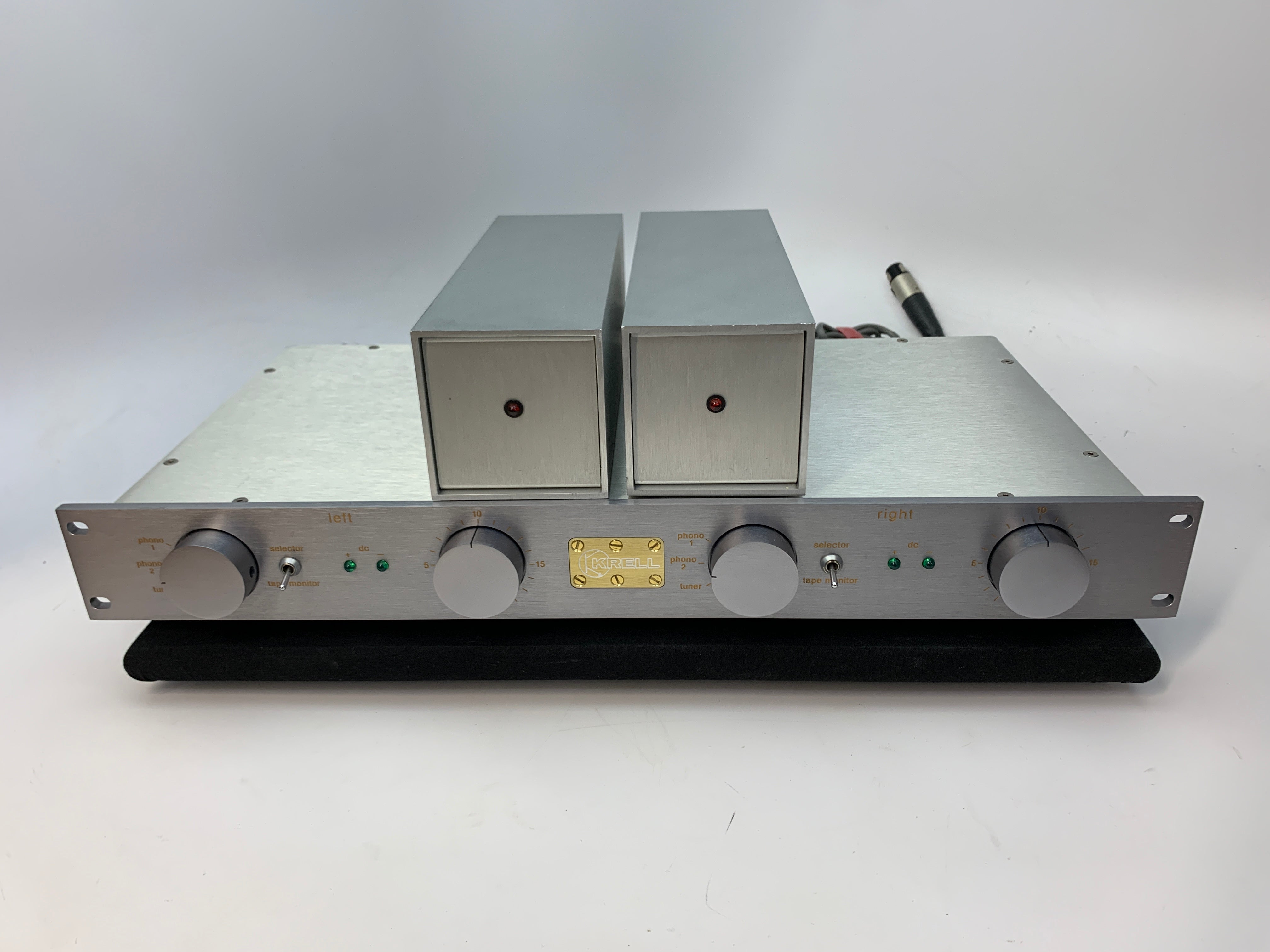 KRELL PAM-1 DUAL MONO PREAMP W/PHONO AND DUAL OUTBOARD POWER SUPPLIES ...