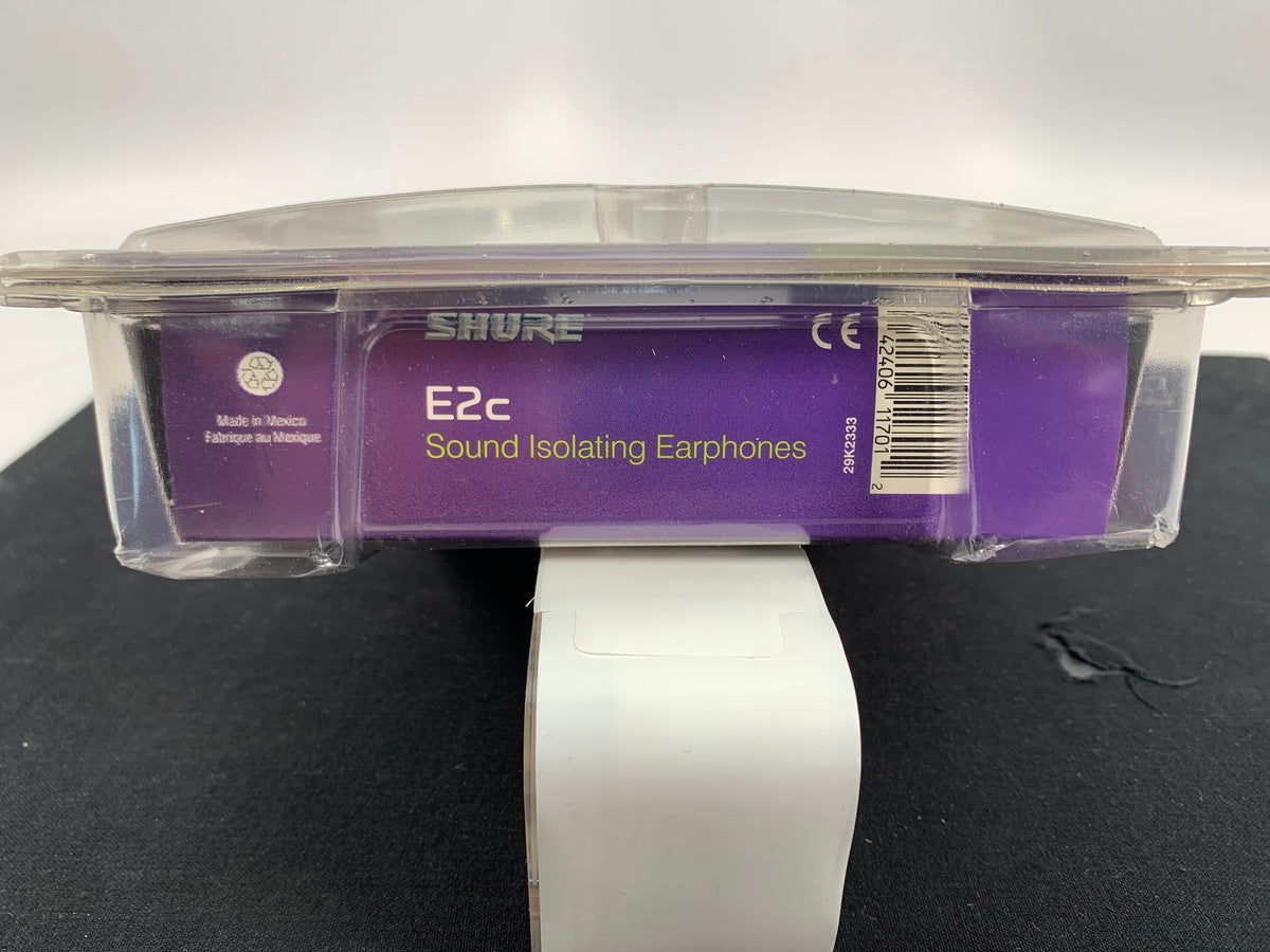 SHURE E2c SOUND ISOLATING EARPHONES – Record Mart HiFi