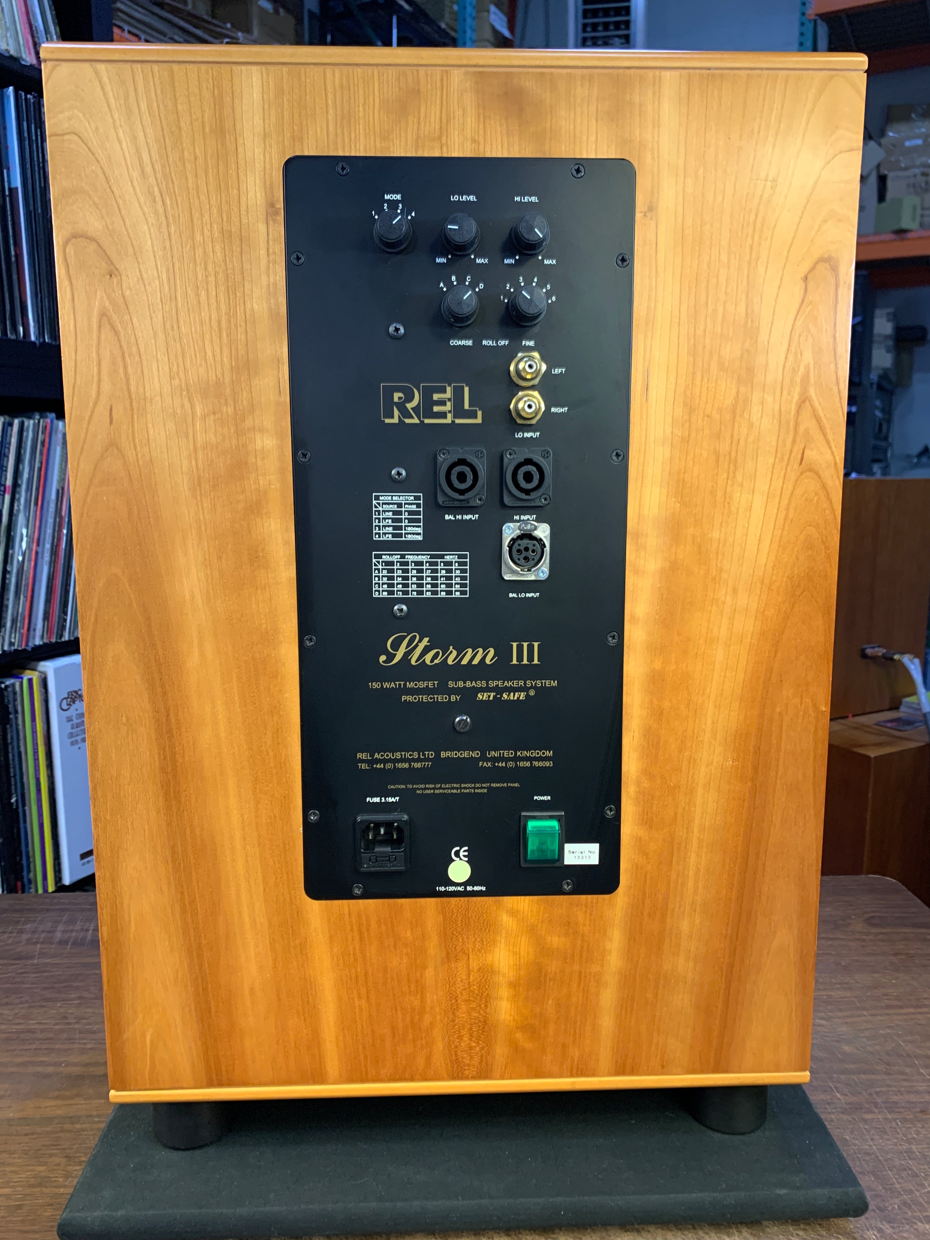 REL STORM MKIII SUBWOOFER – Record Mart HiFi