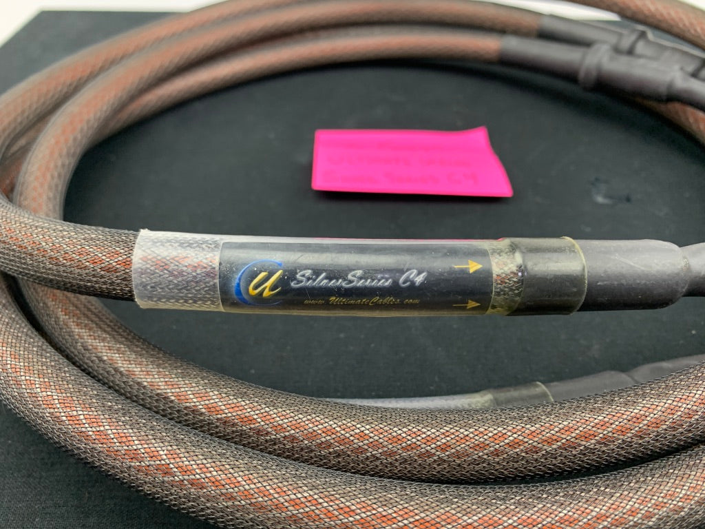 ULTIMATE CABLES SILVER SERIES C4 SPEAKER CABLES 6 FOOT PAIR – Record ...