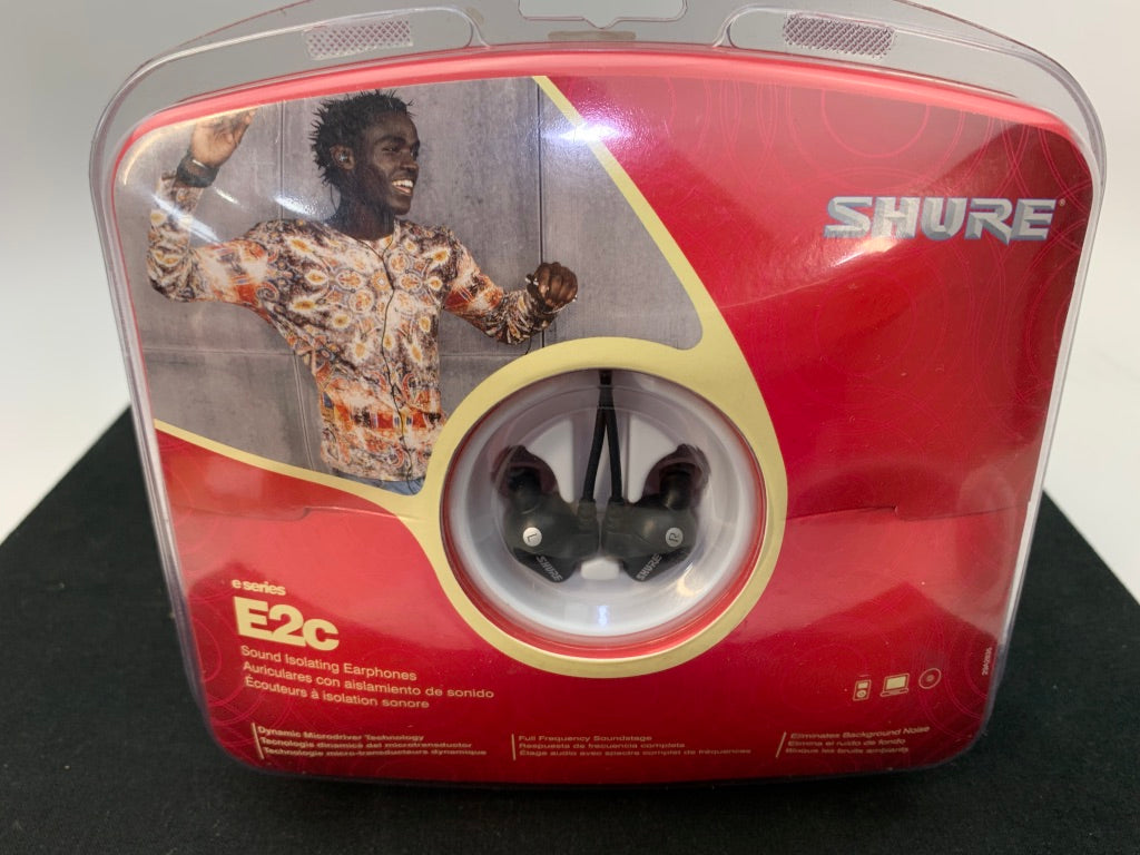 SHURE E2C SOUND ISOLATING EARPHONES – Record Mart HiFi